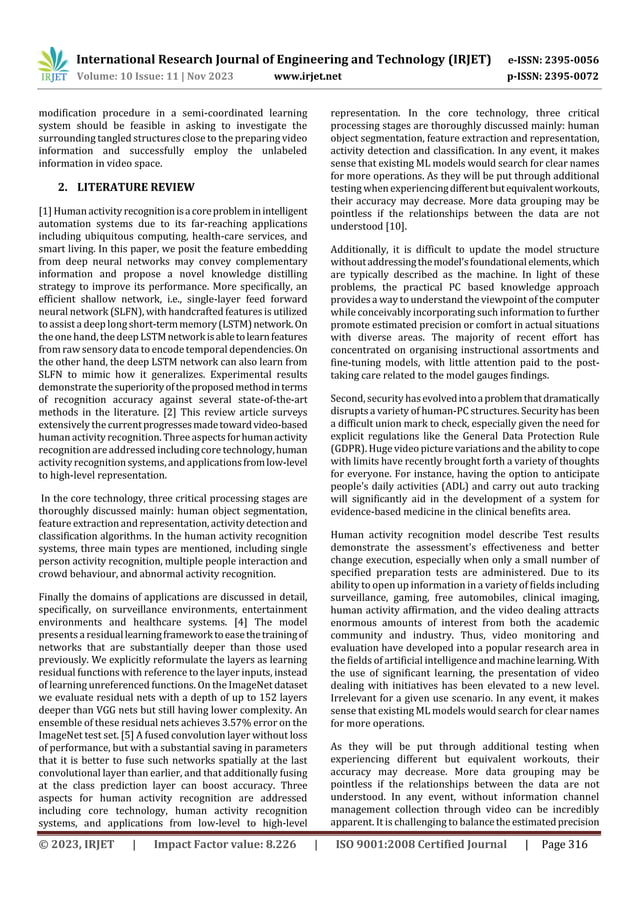A Intensified Approach On Deep Neural Networks For Human Activity Recognition Using Computer 2094
