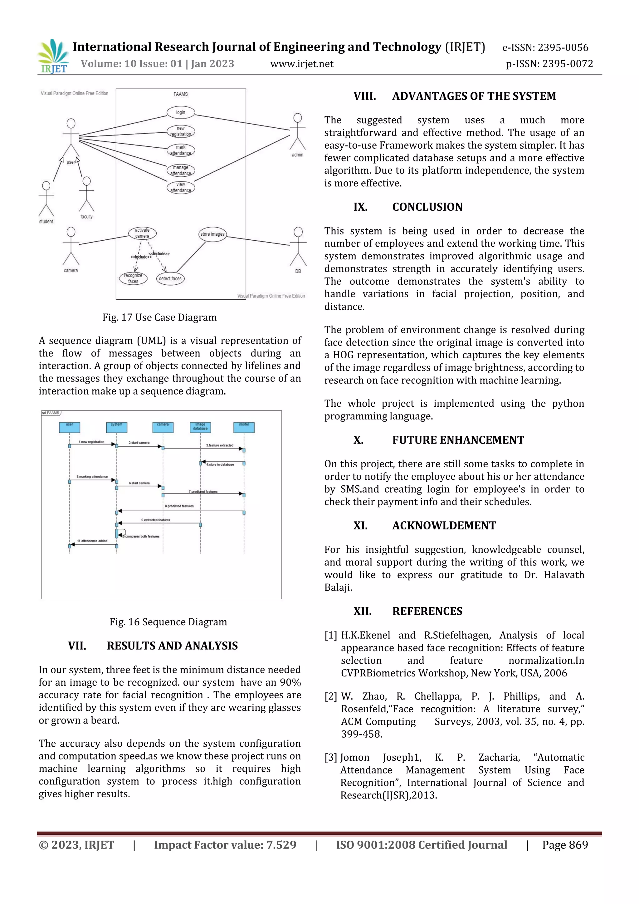 Implementation of Automatic Attendance Management System Using Harcascade and Lbph Algorithms | PDF