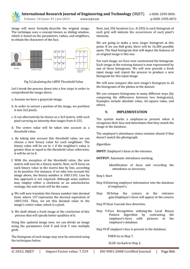 Implementation of Automatic Attendance Management System Using ...