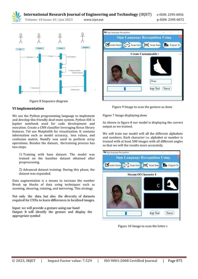 Sign Language Identification based on Hand Gestures | PDF