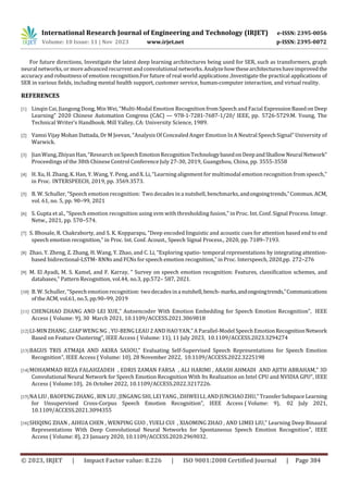 Literature Review On: ”Speech Emotion Recognition Using Deep Neural Network” | PDF