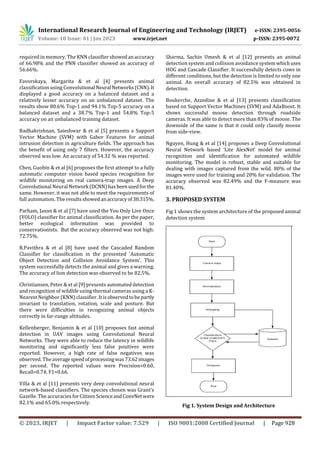 Detection and classification of animals using Machine Learning and Deep ...
