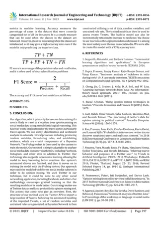 SENTIMENT ANALYSIS OF SOCIAL MEDIA DATA USING DEEP LEARNING | PDF