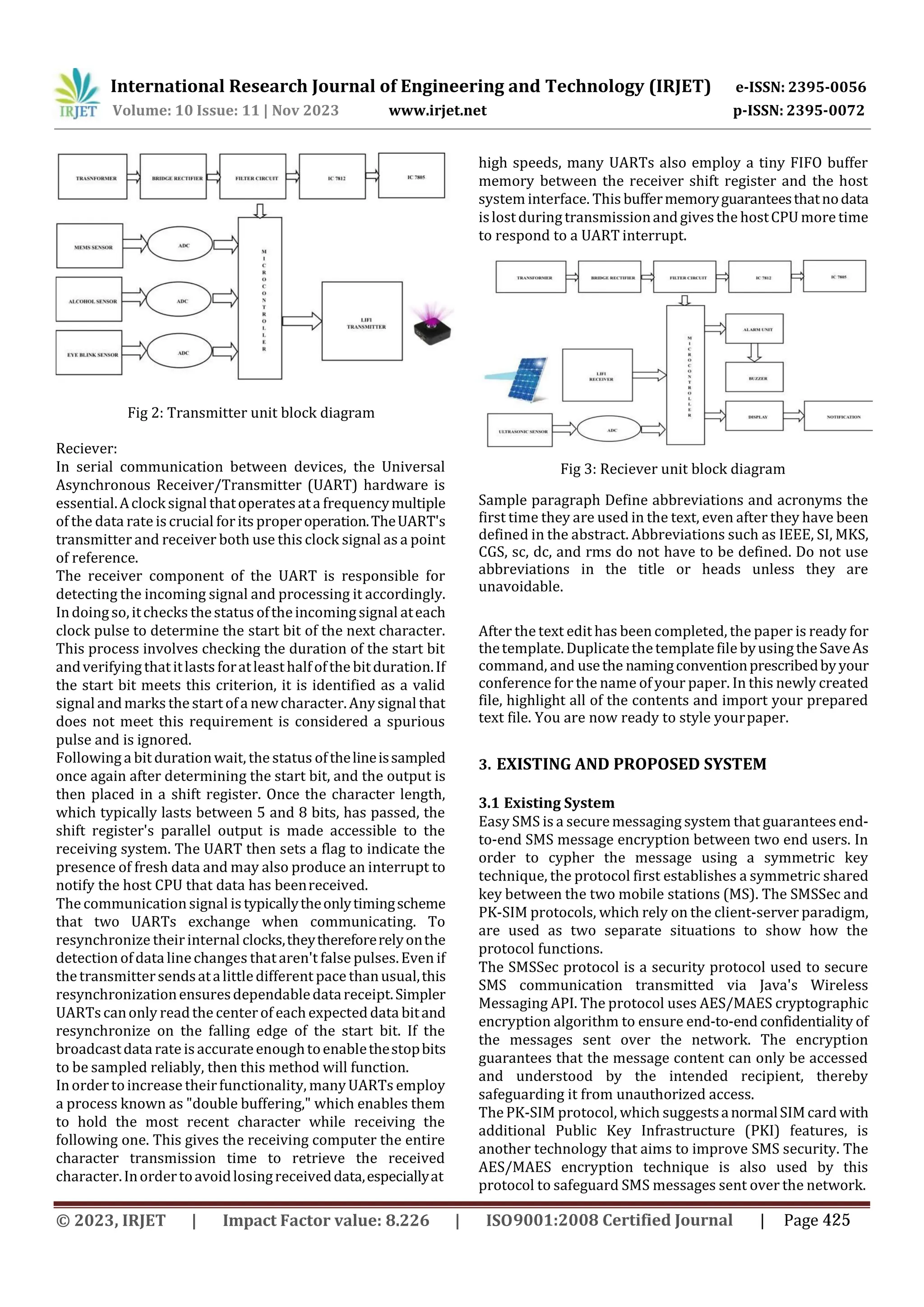LIFI based vehicle to vehicle communication to prevent accidents | PDF