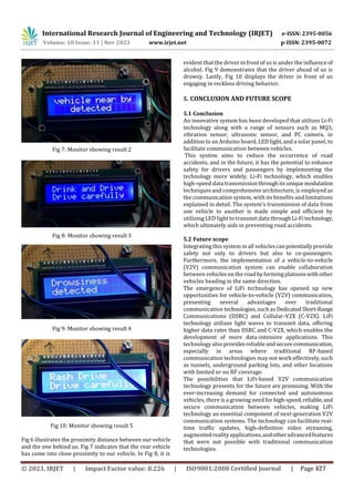 LIFI based vehicle to vehicle communication to prevent accidents | PDF