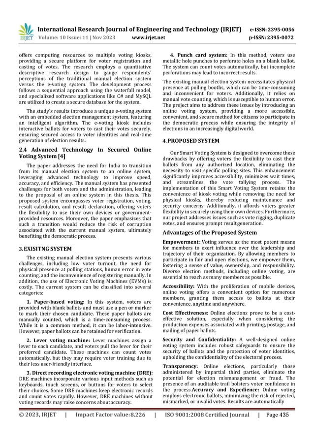 Smart Voting System Using Java Servlets Pdf Internet Computing
