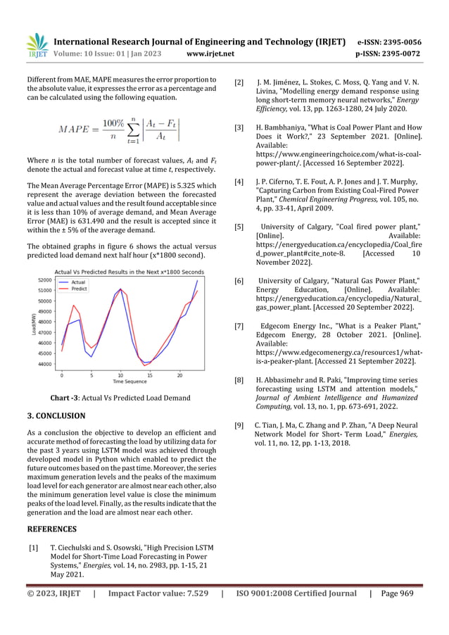 Load Forecasting Using Lstm Model Pdf