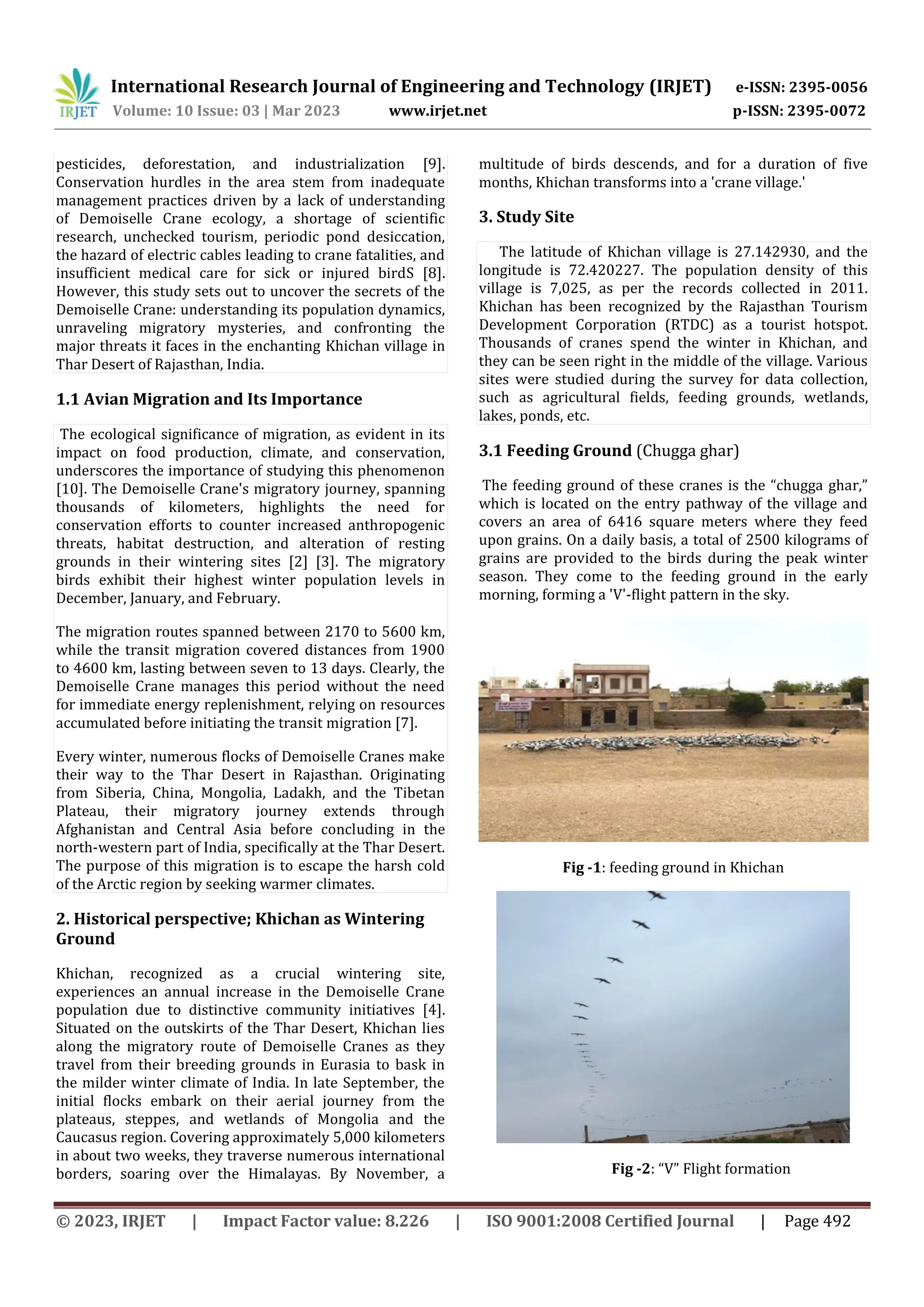 Wings of Khichan: Unraveling the Ecology, Migration, and Conservation ...