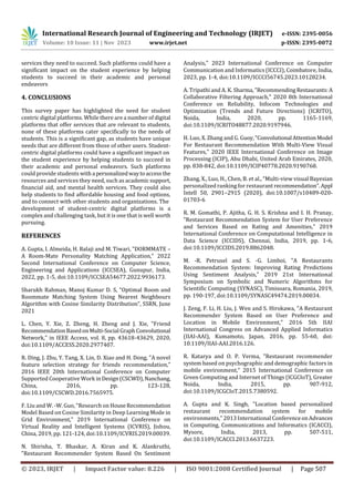 A Survey of Personalized Recommendation Systems for Enhancing Student’s ...