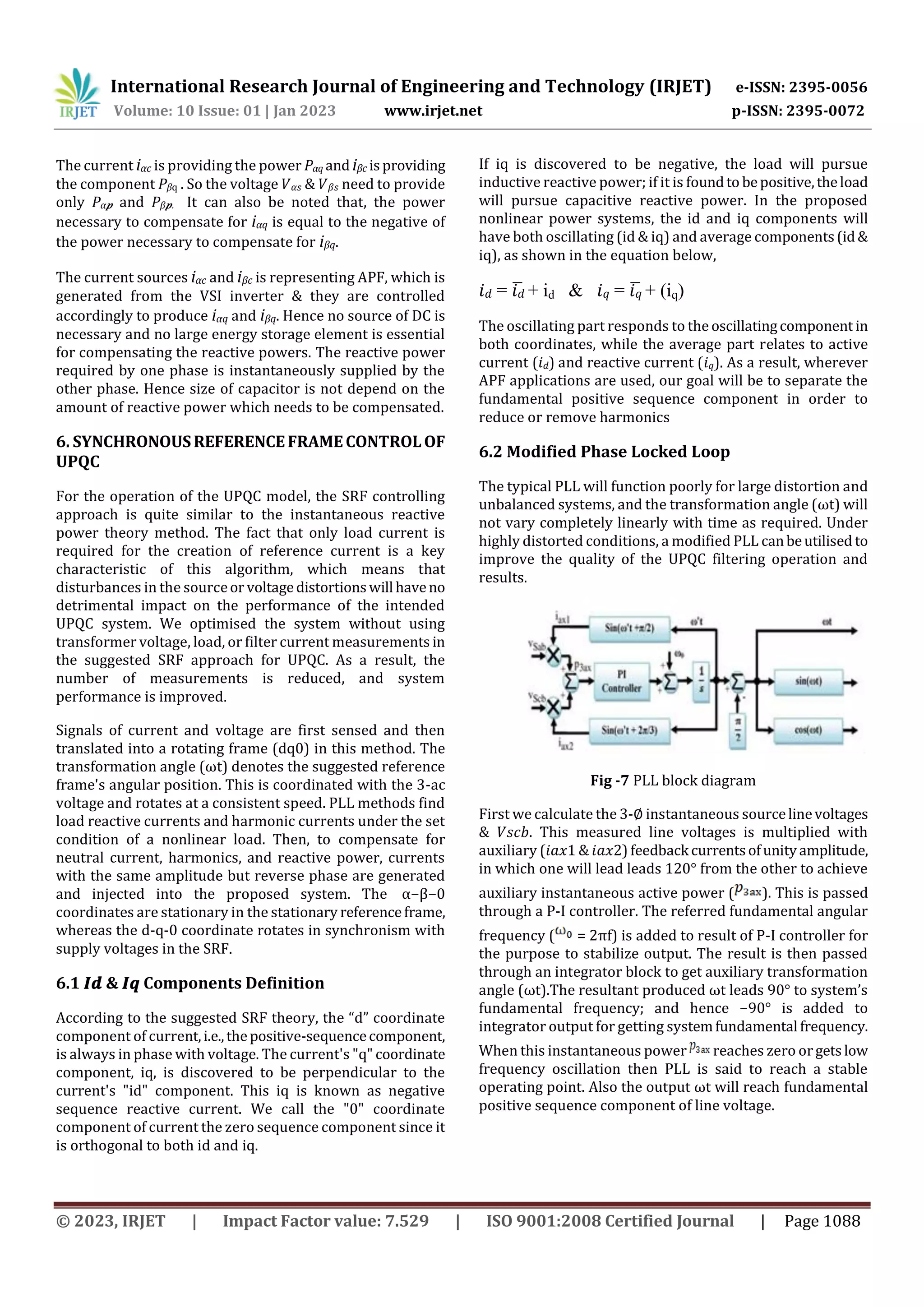 POWER QUALITY ENHANCEMENT USING UPQC | PDF | Home Appliances | Home & Garden