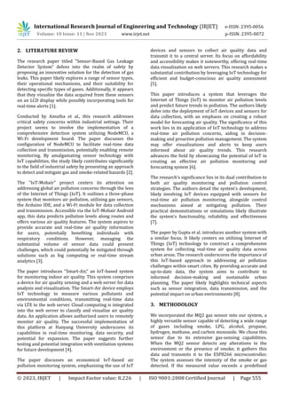 Air Pollution Monitoring System | PDF