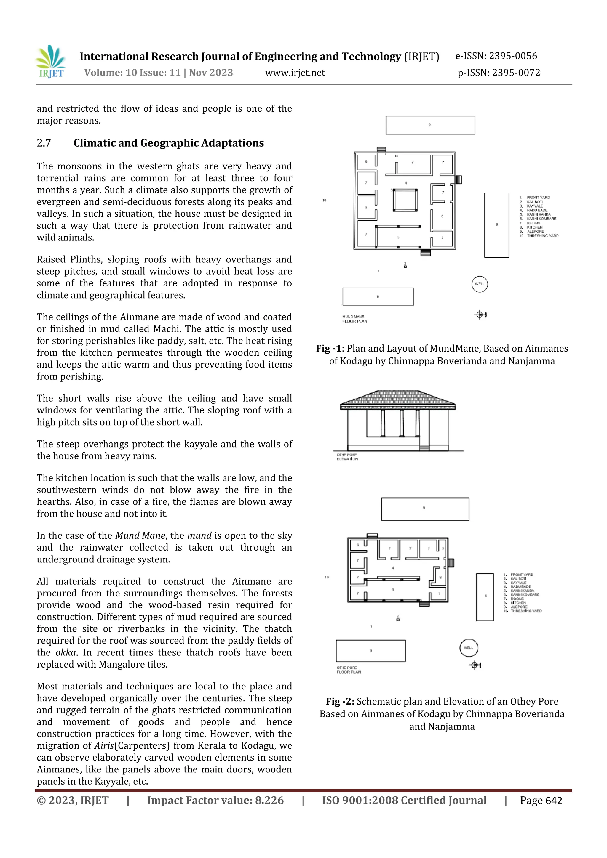 Domestic Architecture of Kodagu- Influence of Nature and Culture on the ...