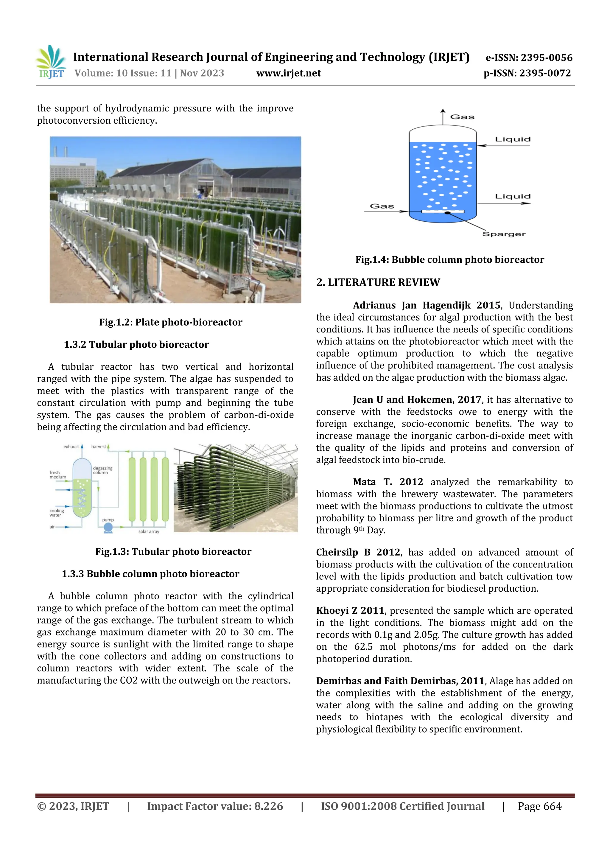 Design of Algal Photo Bioreactor Using Recycled PET Bottles | PDF