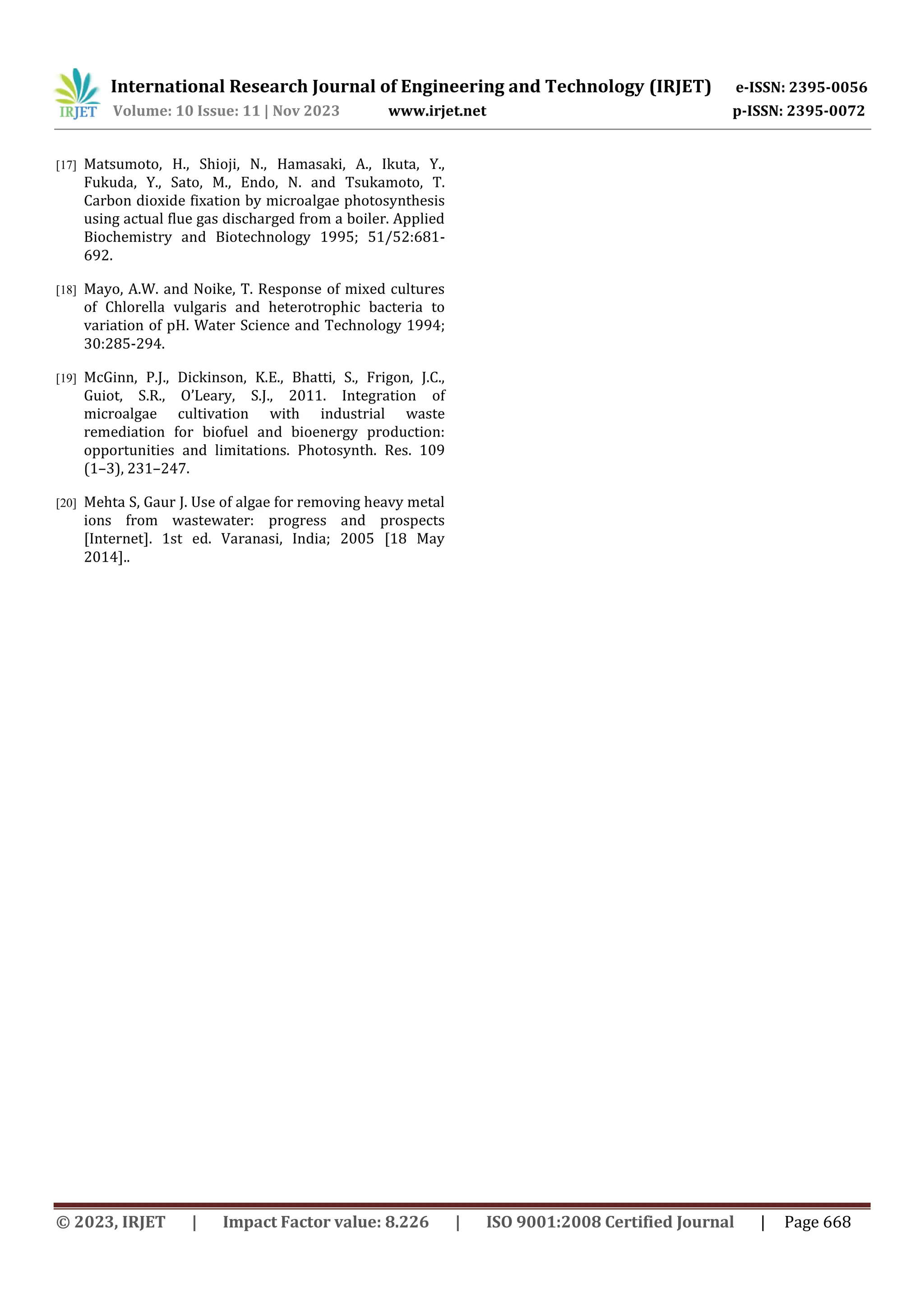 Design of Algal Photo Bioreactor Using Recycled PET Bottles | PDF