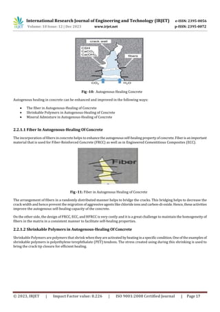 STUDY ON SELF-HEALING CONCRETE TYPES – A REVIEW | PDF