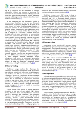 Blockchain technology and its pioneering applications: A comprehensive review | PDF