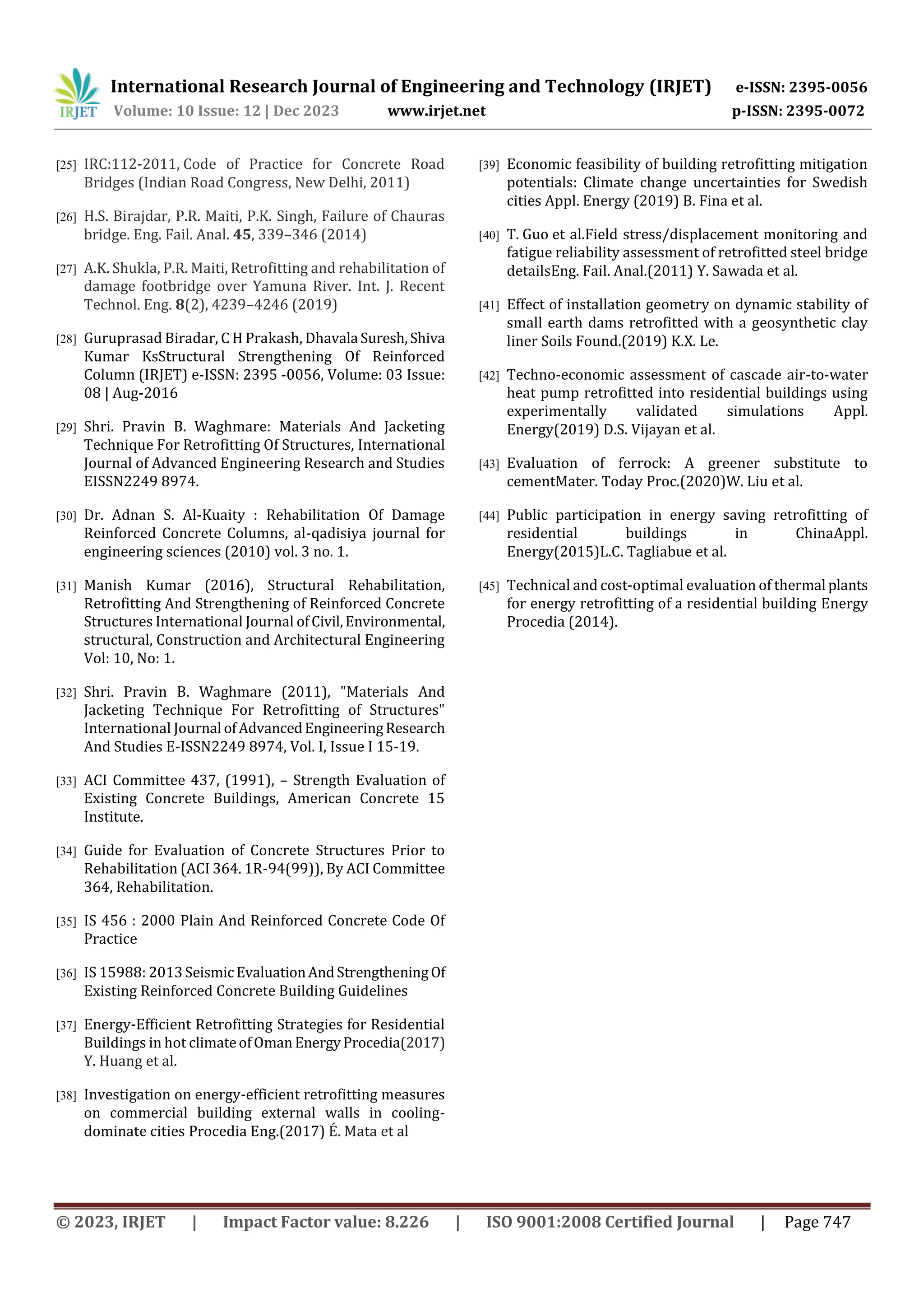SEISMIC ANALYSIS OF LONG SPAN BRIDGE AND EXTERNAL SUBSTRUCTURE RETROFITING TECHNOLOGIES | PDF