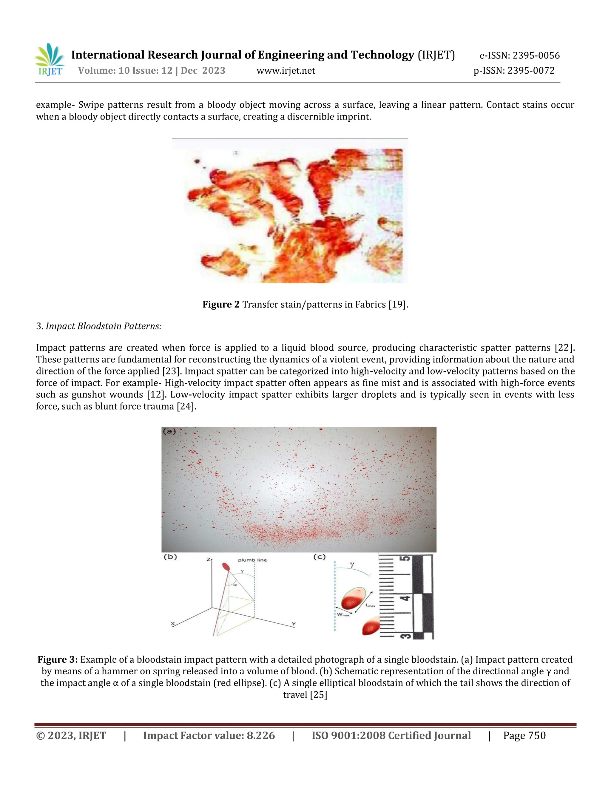 Current Trends in Bloodstain Pattern Analysis and its Forensic ...