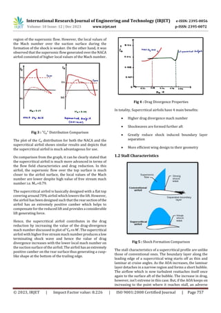 Study of Flow Over Supercritical Airfoil and it’s Comparison with NACA Airfoil | PDF