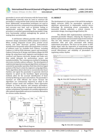Design of Low Power Architecture for Implantable Bio Medical Device | PDF