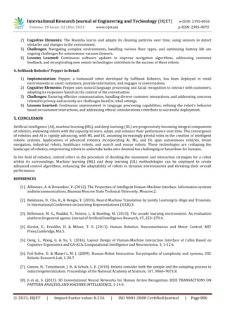 Cognitive Robotics: Merging AI and Robotics for Complex Tasks | PDF | Artificial Intelligence ...