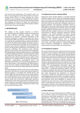 Ergonomic Intervention Models for Reducing Musculoskeletal Disorders of ...
