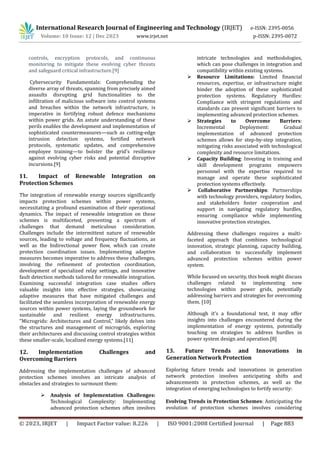 Protection Scheme in Generation Network | PDF | Computer Networking | Computing