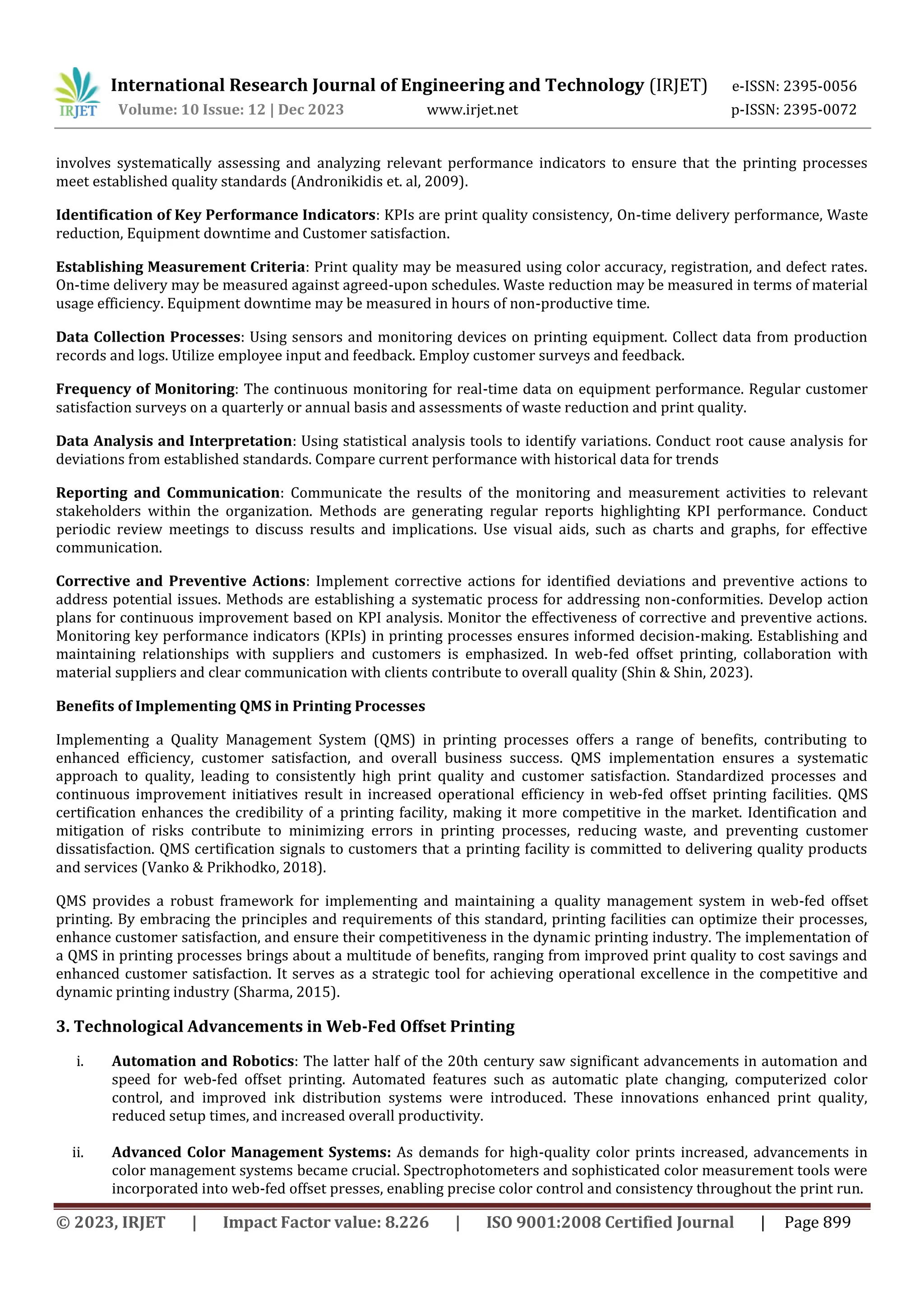 Quality Management System in Web-Fed Offset Print Production ...