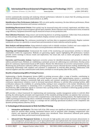 Quality Management System in Web-Fed Offset Print Production ...