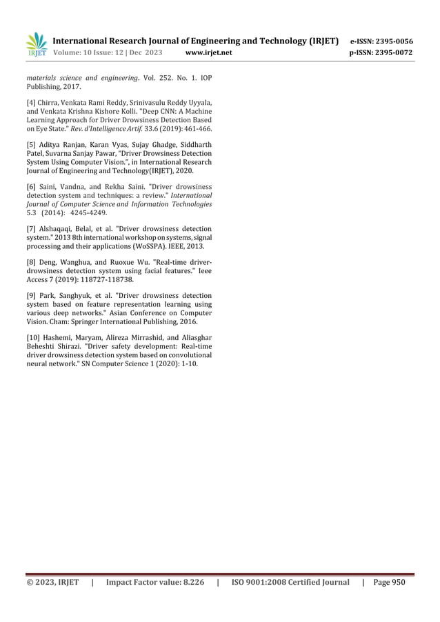 Driver Drowsiness Detection Using Deep Learning Pdf