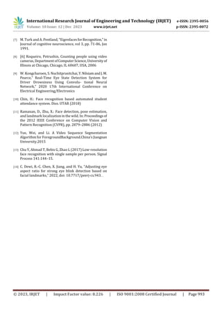 MACHINE LEARNING BASED DRIVER MONITORING SYSTEM | PDF