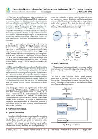 Cybersecurity Threat Detection of Anomaly Based DDoS Attack Using Machine Learning | PDF