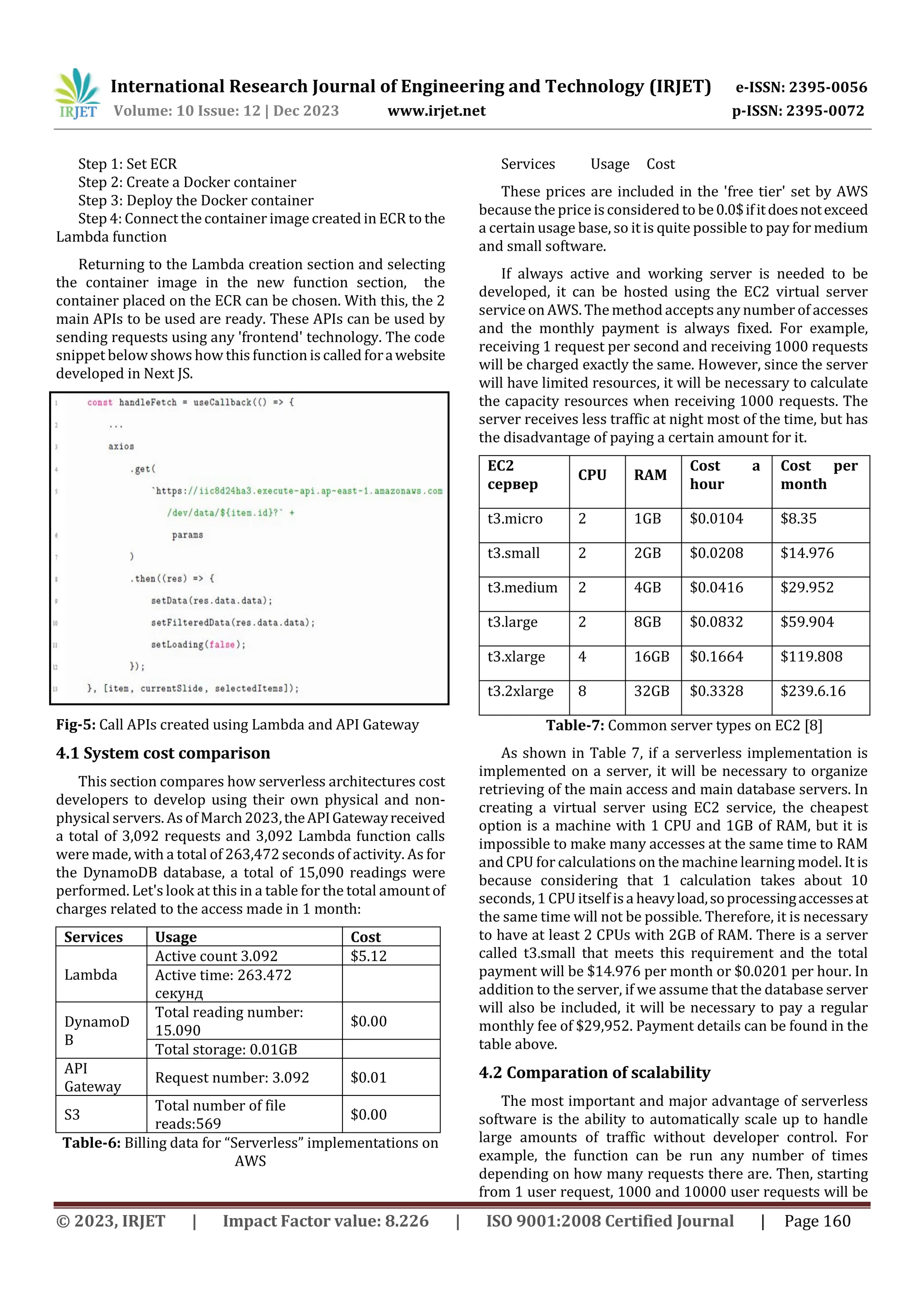 Comparative studies of Serverless architecture | PDF