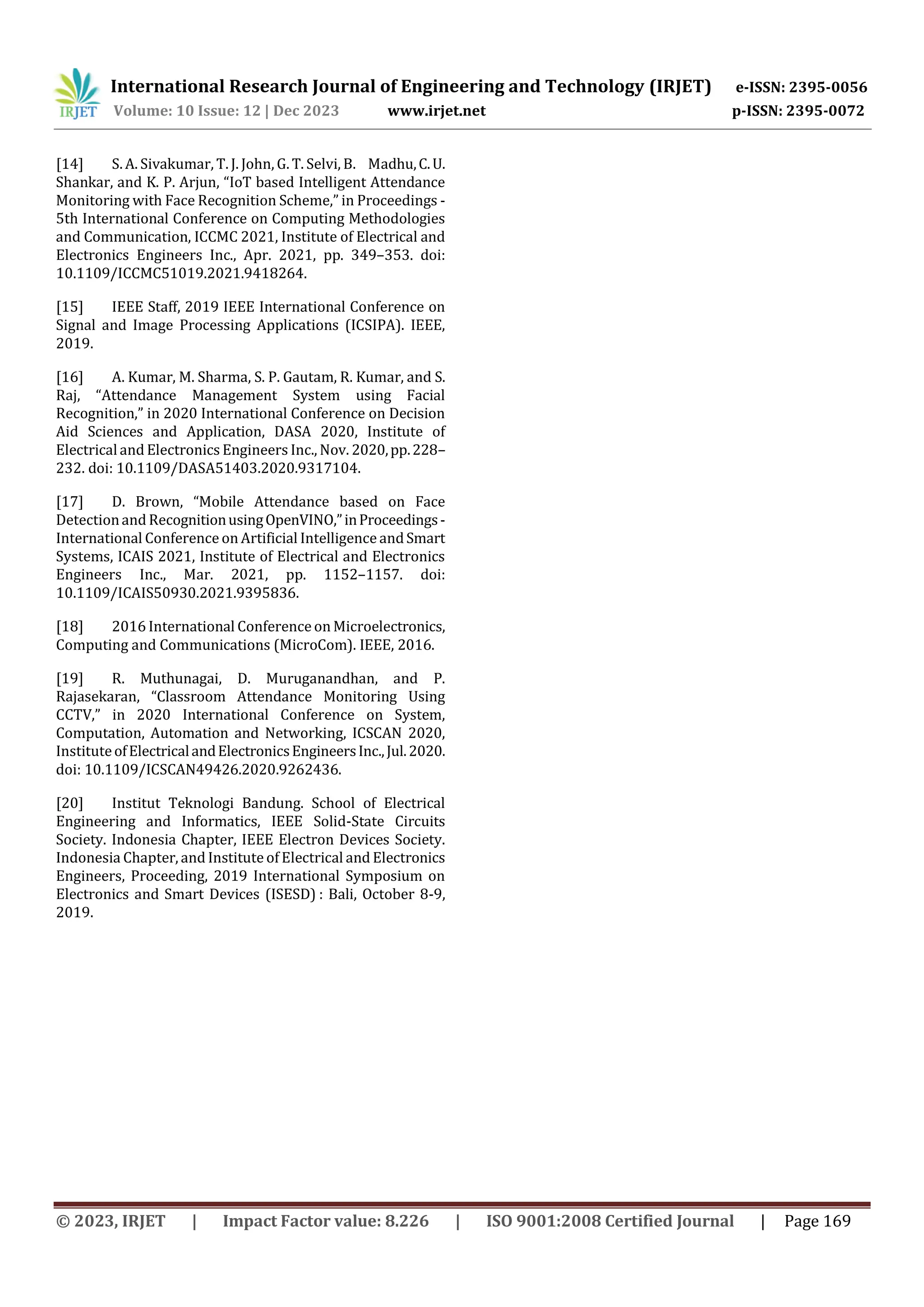 A Real Time Advance Automated Attendance System Using Face Net Algorithm Pdf 5253