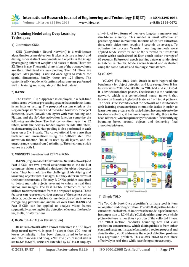 Real Time Crime Detection using Deep Learning | PDF