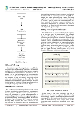 Sounding the Keys: A Comprehensive FFT-Based Approach for Piano Note Detection | PDF