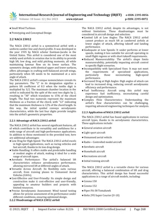 Computational Analysis of the Aerodynamic Performance of NACA 4412 and NACA 23012 Airfoils | PDF