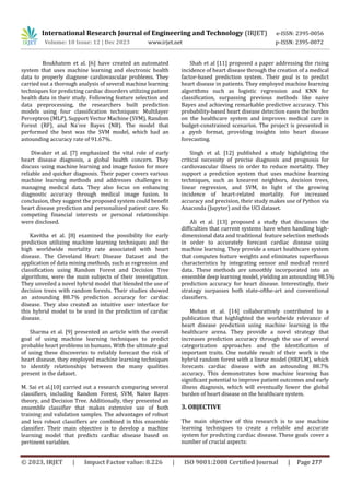 Heart Disease Prediction using Machine Learning | PDF