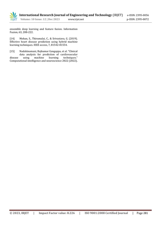 Heart Disease Prediction using Machine Learning | PDF