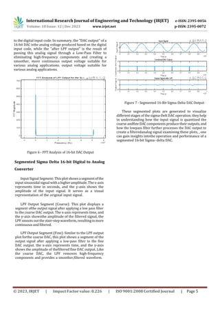 Segmented Sigma Delta DAC using Coarse and Fine Architecture | PDF