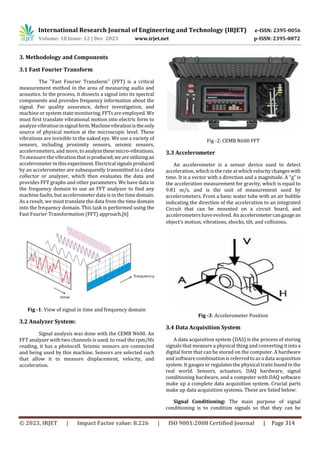 Conditioning Monitoring of Ball Bearing Using Vibrational Analysis | PDF