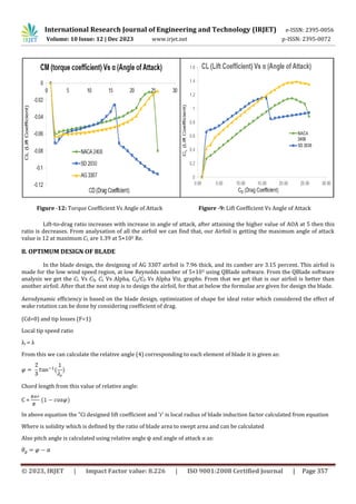 Analysis of Newly Designed Airfoil for Micro-Capacity Wind Turbine ...