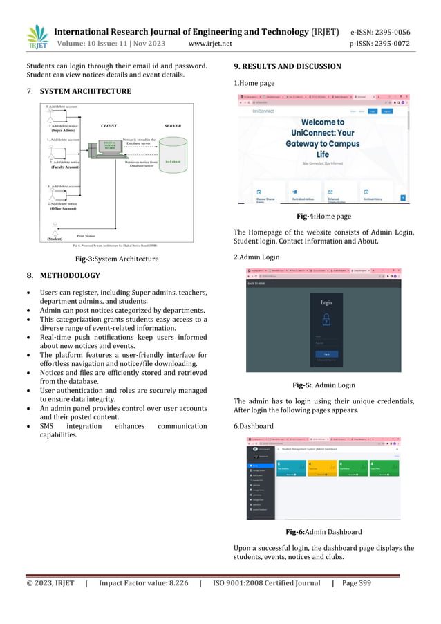 UniConnect: Unleashing theExcitement of University Gathering | PDF