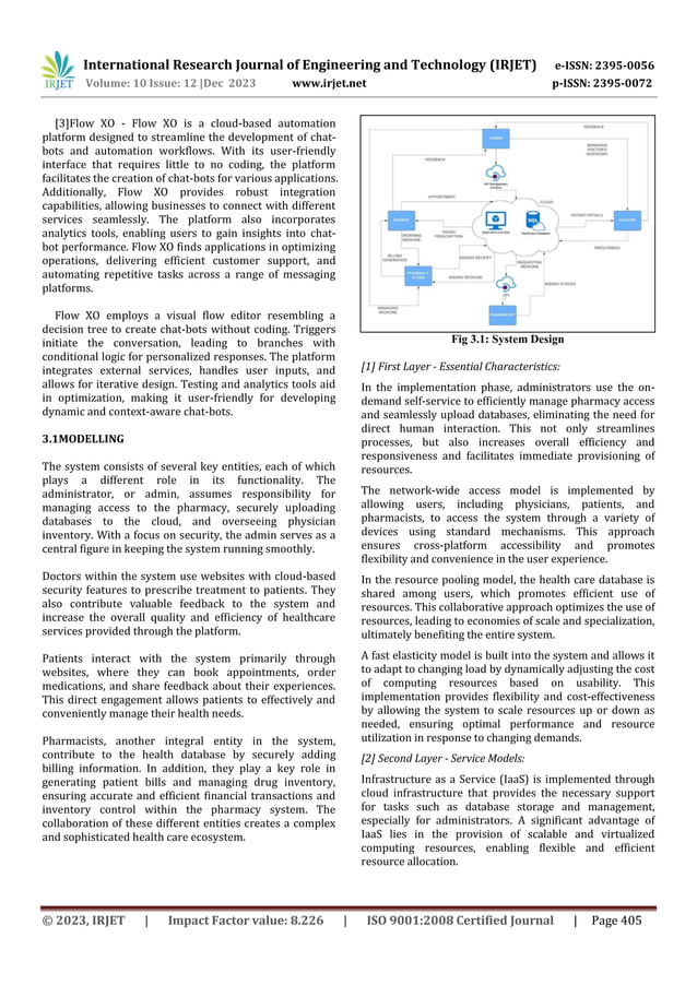 E-prescription In Healthcare System Using Cloud | PDF | Cloud Computing | Internet