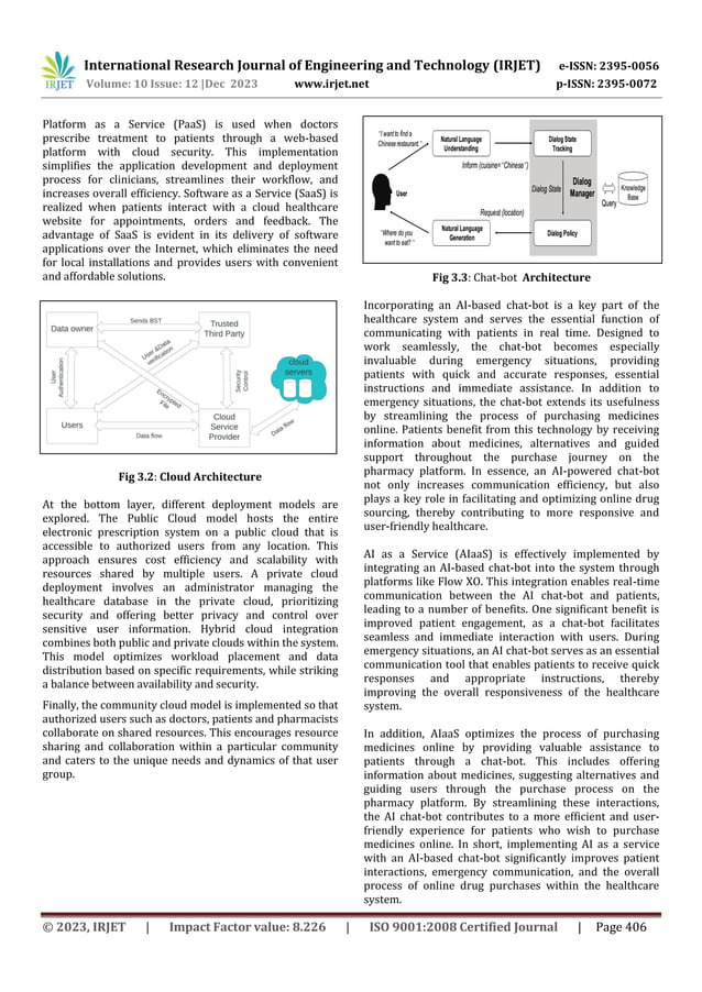 E-prescription In Healthcare System Using Cloud | PDF | Cloud Computing | Internet