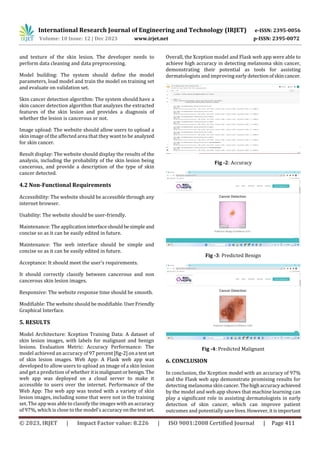 Melanoma Skin Cancer Detection using Deep Learning | PDF