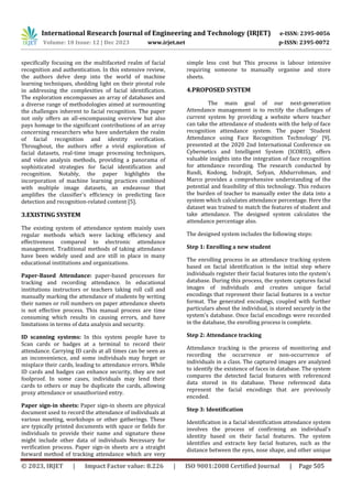 Next-Generation Attendance Management | PDF