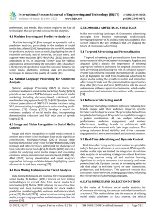 AI-Driven Social Media Analytics for eCommerce Advertising | PDF | Internet | Computing