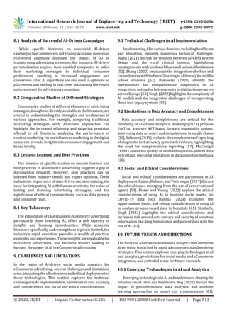 AI-Driven Social Media Analytics for eCommerce Advertising | PDF | Internet | Computing