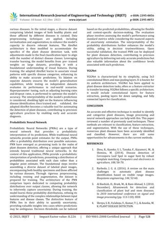 A Review Paper On Plant Disease Identification Using Neural Network | PDF